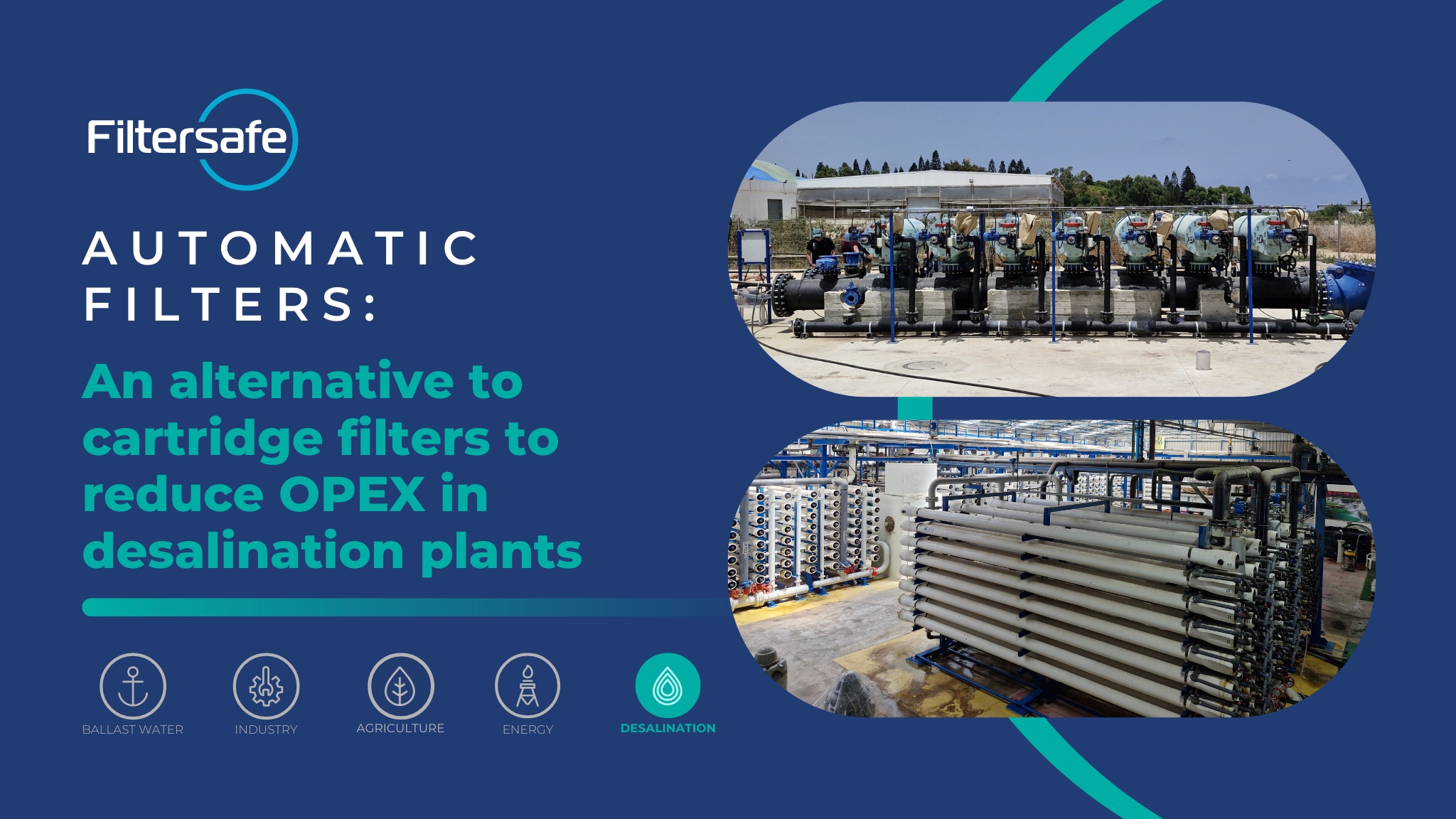 Cartridge Filter Alternative for Desalination | Filtersafe